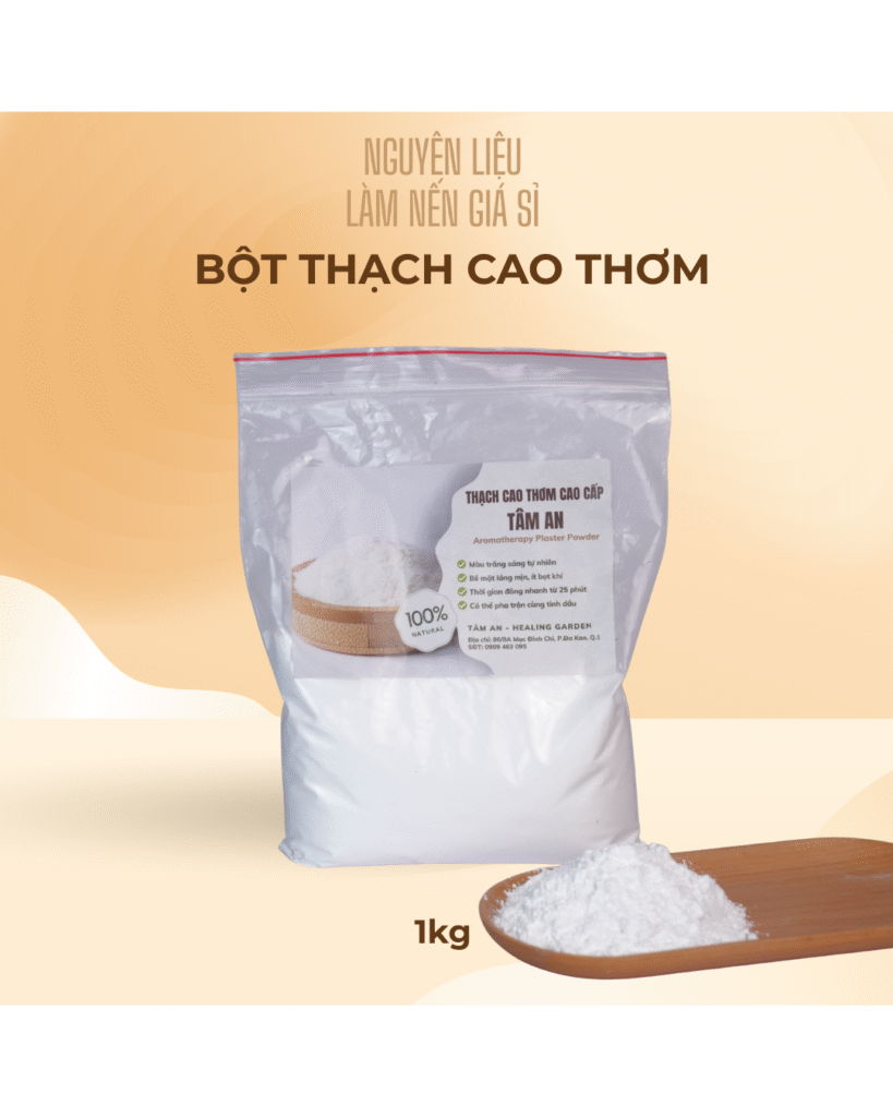 Bột thạch cao thơm 1kg – Nguyên liệu làm nến và tượng thơm - Nguyên ...